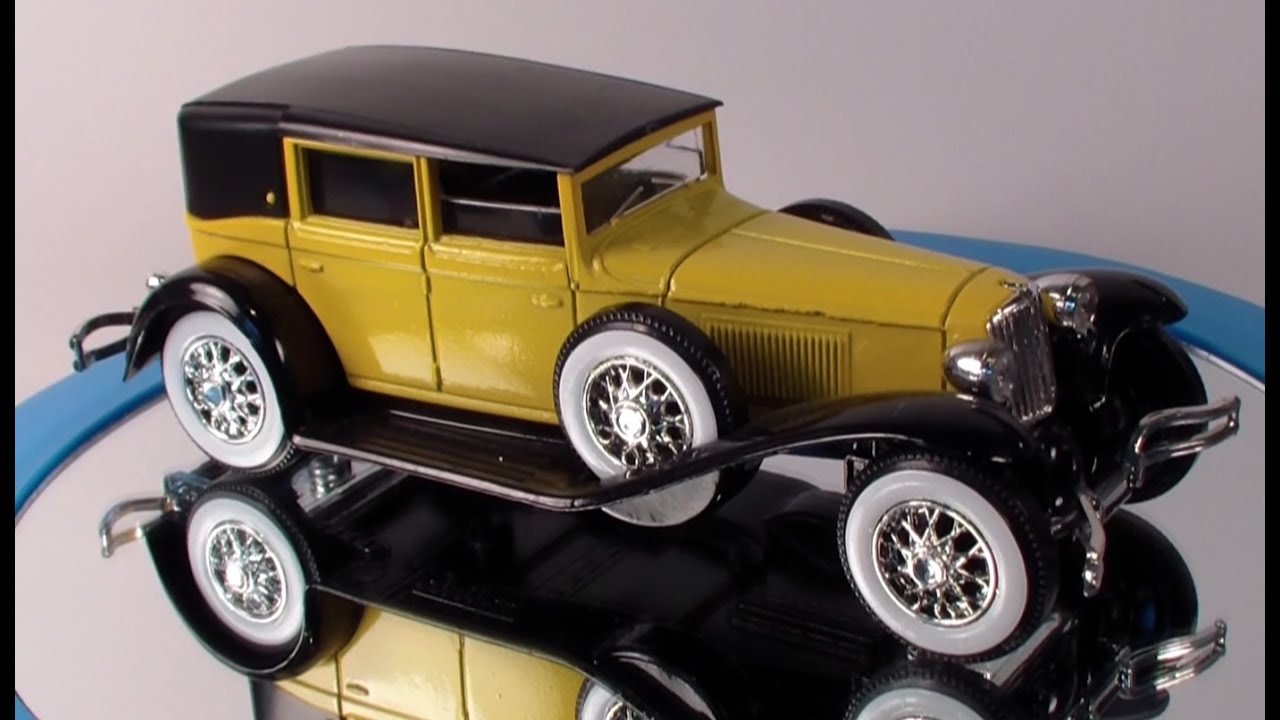 Solido ~ #55 ~ 1930 Cord L29 Sedan ~ 1/43 Scale Diecast Model Car - YouTube
