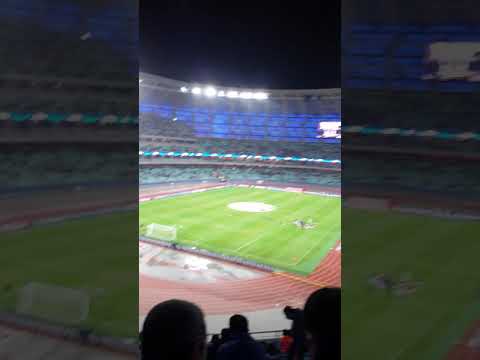 Qarabağ Roma oyunu en gözəl anlar