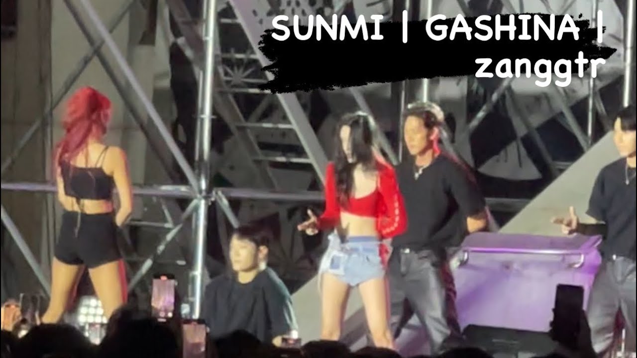 Gashina | Sunmi | KU | zanggtr - YouTube