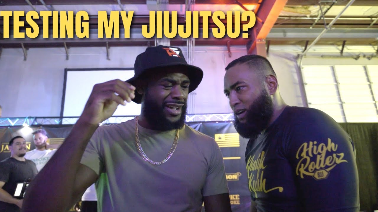 182 Pound Black Belt Challenges Me To a BJJ Match | High Rollerz - YouTube