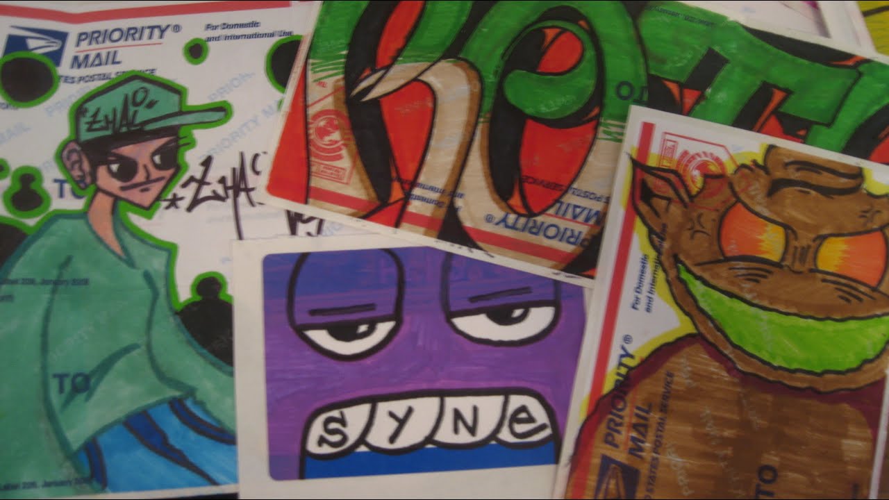 Rots, Thai and Syne Graffiti Stickers - YouTube