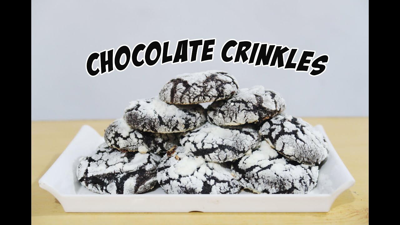 Chewy Chocolate Crinkles | Secret to Soft and Fudgy crinkles | Easy ...