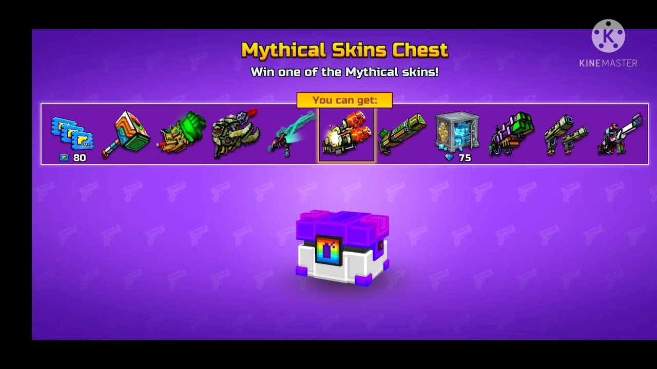 My first Mythical skins chest - YouTube