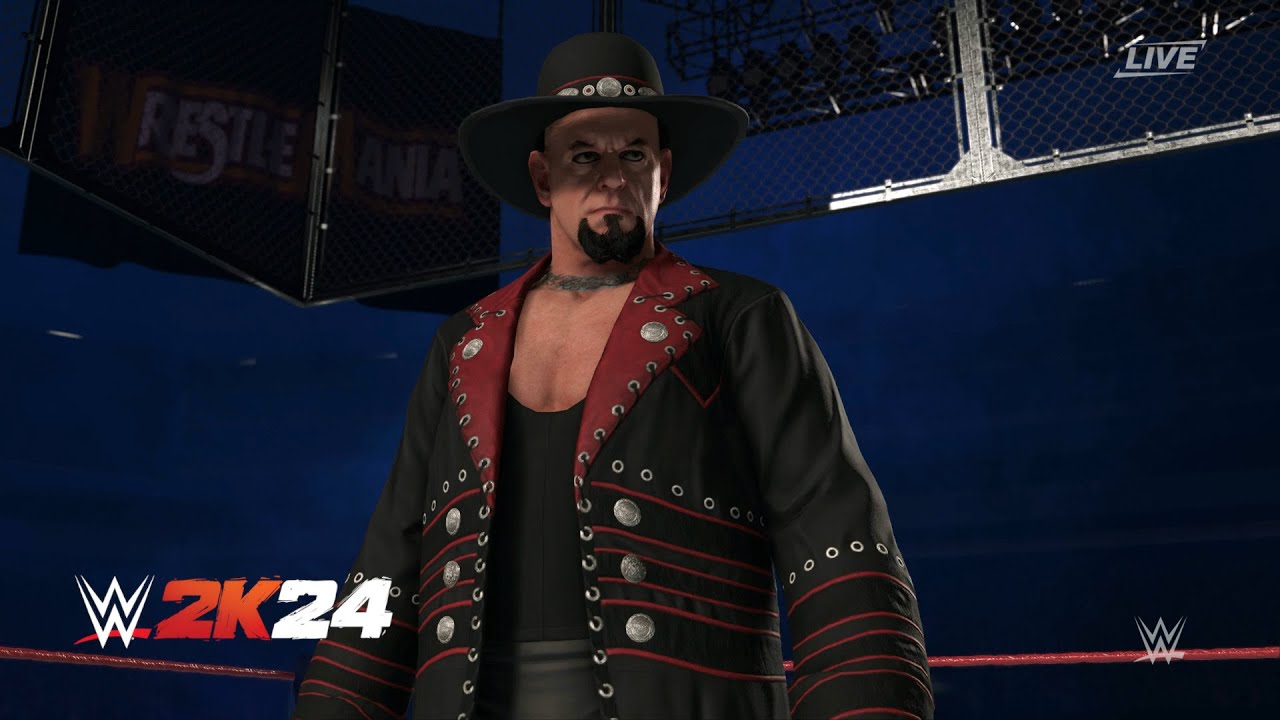 WWE 2K24 - The Undertaker Wrestlemania 13 Arena ENTRANCE (PS5) - YouTube