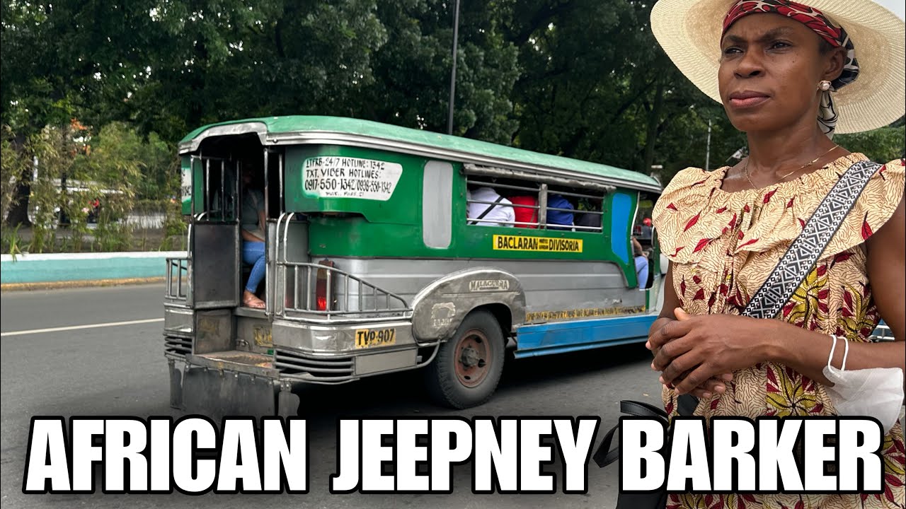 African JEEPNEY BARKER?TIYA MAME - YouTube