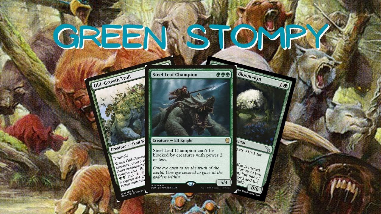 Green Stompy | Magic the Gathering Arena | Foundations | Pioneer ...