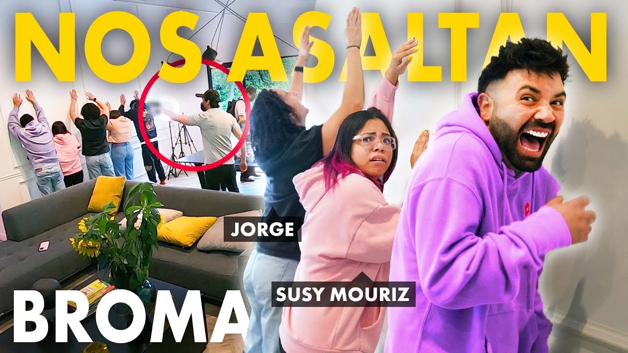 BROMA EXTREMA, Atraco a Susy Mouriz - LOS RULÉS *Nosotros Ep 6* - YouTube