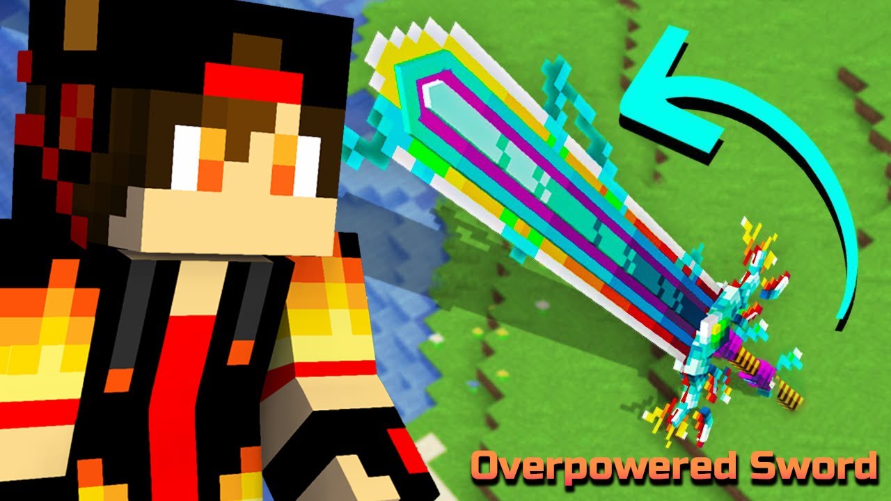 MINECRAFT, BUT I HAVE $1,000,000 GOD INFINITY BLADE😱... - YouTube