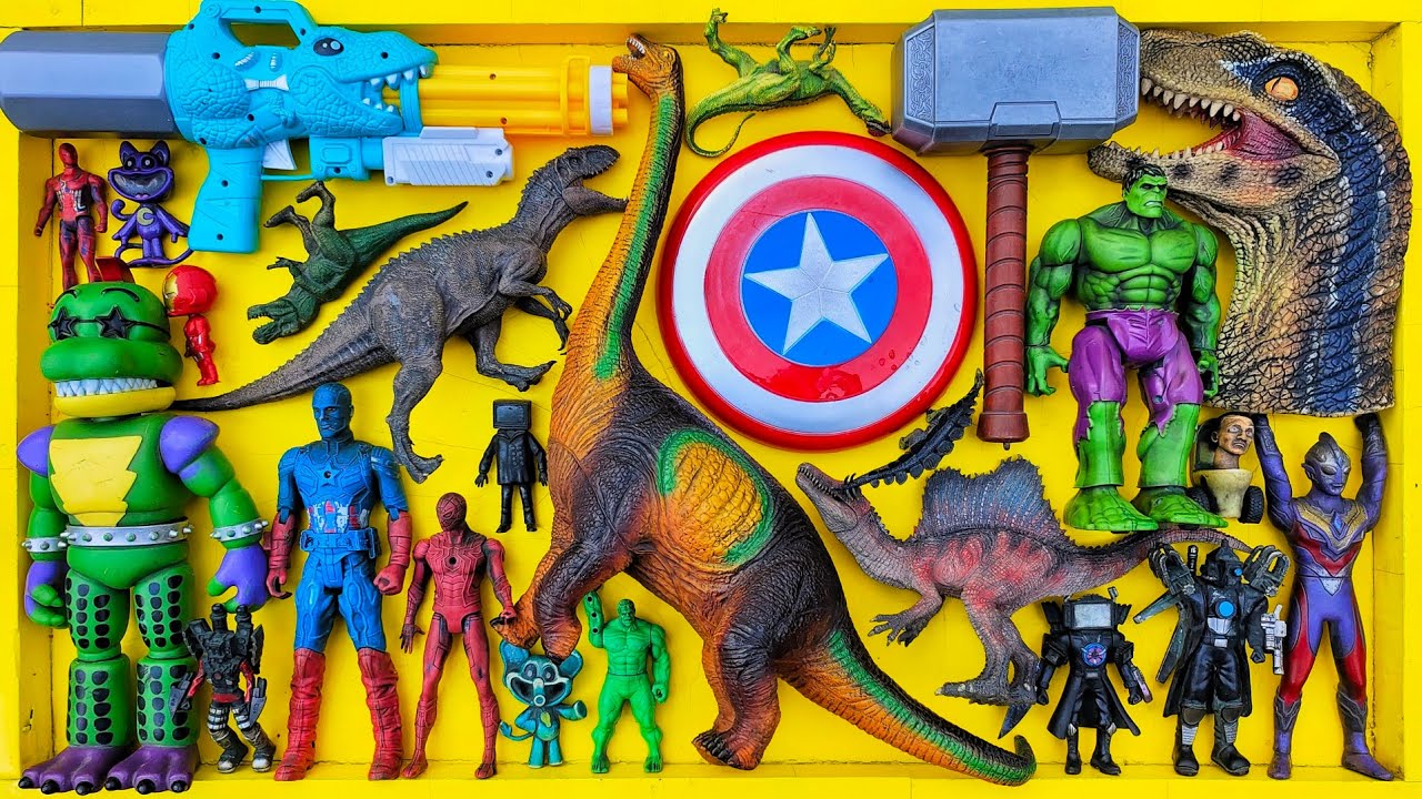 Dinosaurus Jurassic World Dominion:T-Rex, Nerf Gun, Kingkong, Godzilla ...
