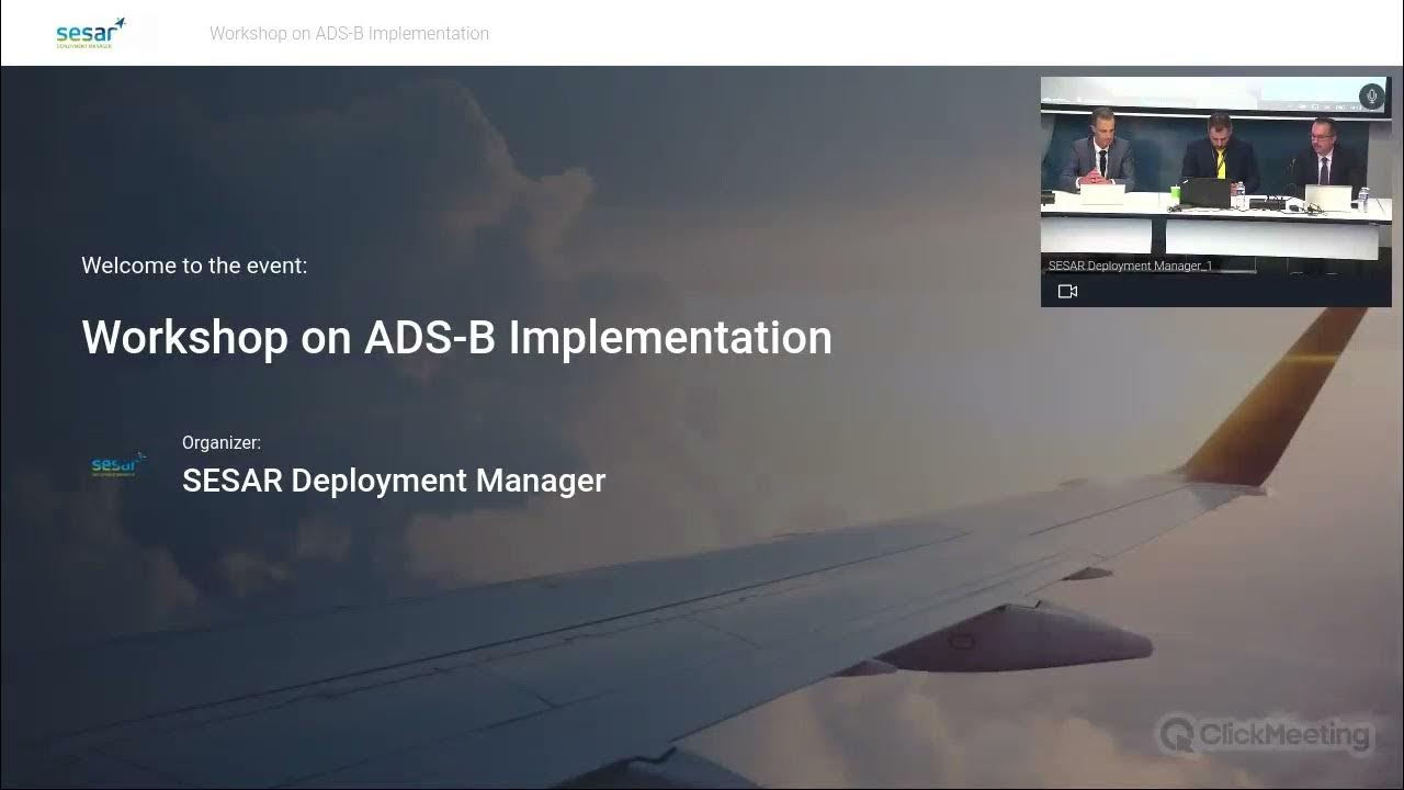 Workshop on ADS B Implementation 18th November 2022 - YouTube