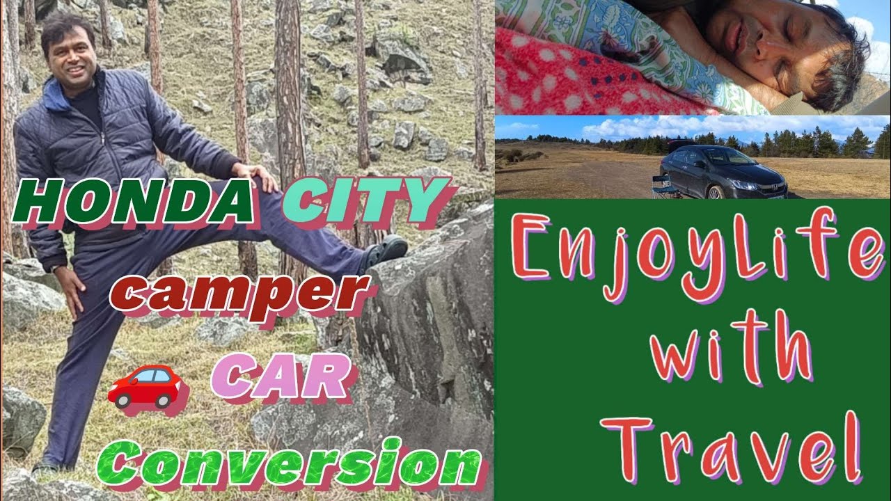 #Best Honda city camper bed conversion # overlanding in honda city # ...