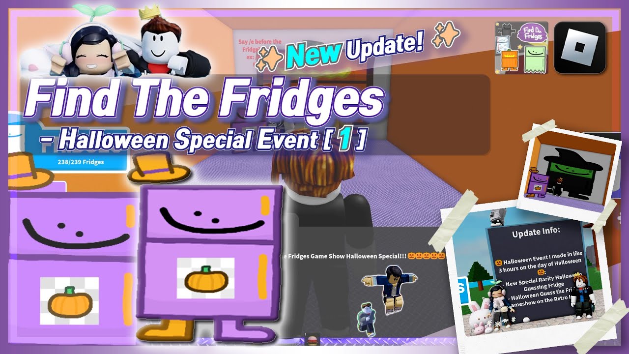 🍔Find the Fridges🍔 - 🔎Halloween - ROBLOX - YouTube