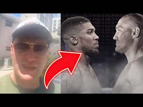 Tyson Fury CALLS OFF Anthony Joshua Fight