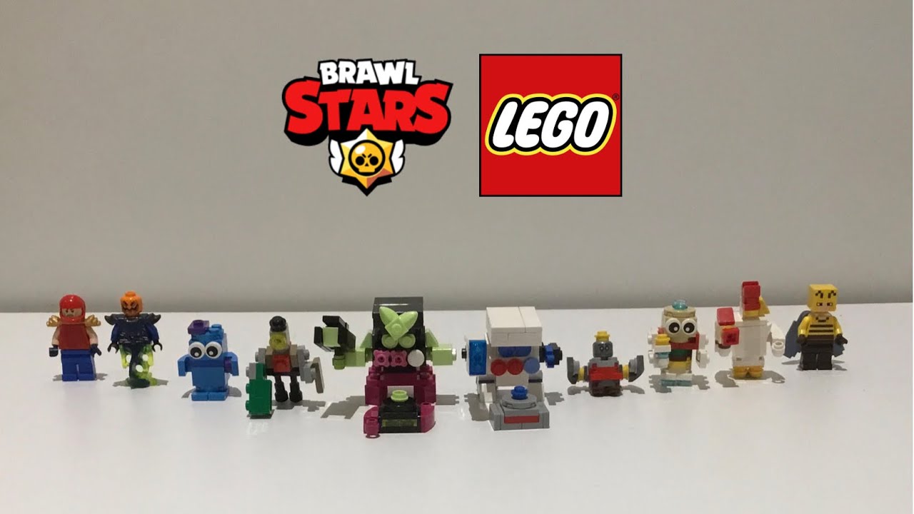 10 Lego Brawl Star Characters - YouTube