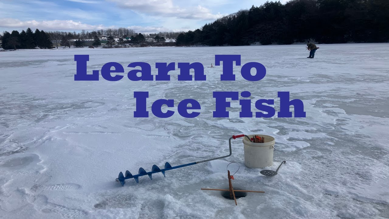 Learn To Ice Fish #icefishing - YouTube