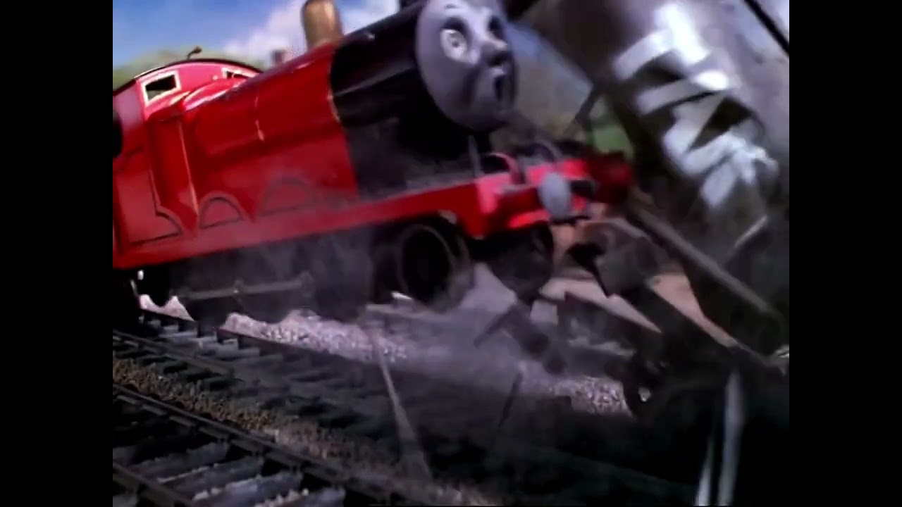 James in the Mess Crash in SMOOTH SLOWMOTION - YouTube