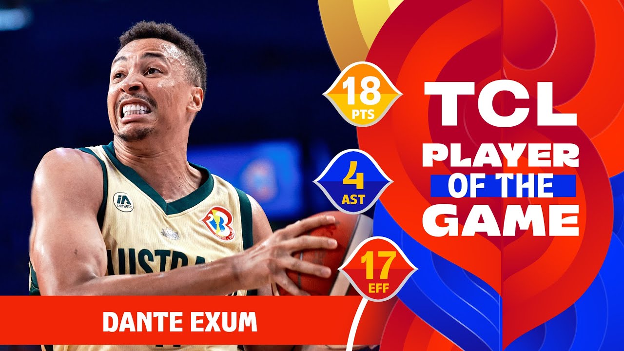 Dante Exum (18 PTS) | TCL Player Of The Game | AUS vs GEO | FIBA ...