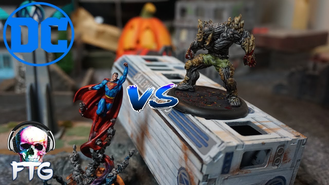 DC Universe Miniature Game - Battle 005 - YouTube