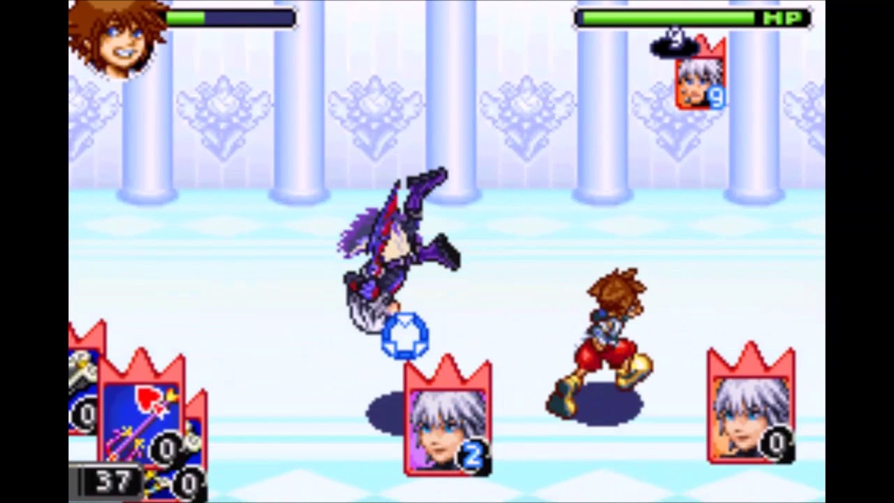 Kingdom Hearts: Chain of Memories (GBA) Riku 4 BOSS - YouTube