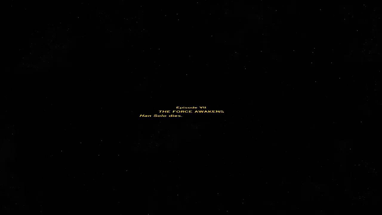 Star Wars: The Force Awakens | Opening Crawl - YouTube