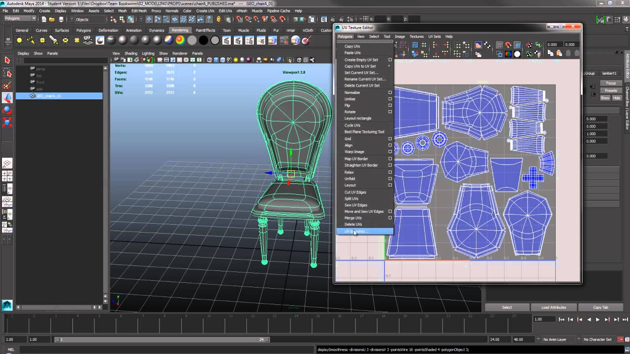 Maya to Photoshop Texturing Workflow - YouTube