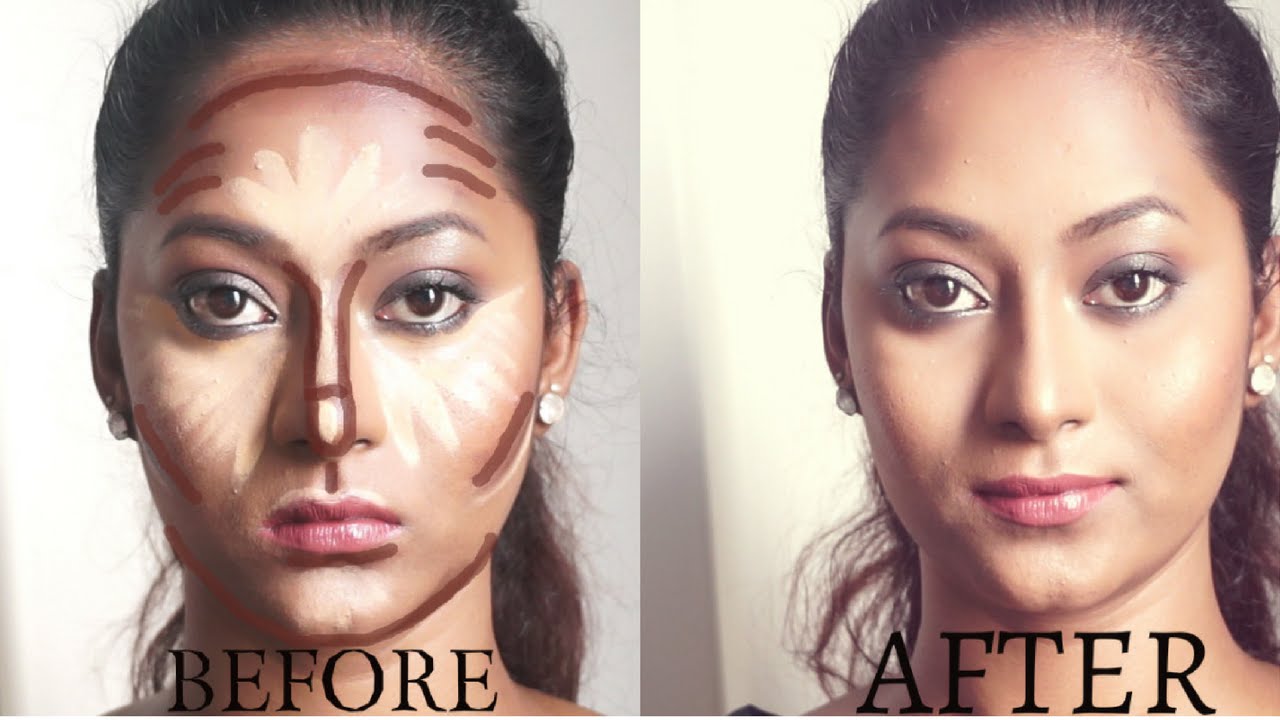 Best Contouring Makeup For Indian Skin | Saubhaya Makeup