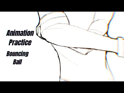 Animation Practice |FlipaClip| Bouncing Ball Animation!! - YouTube