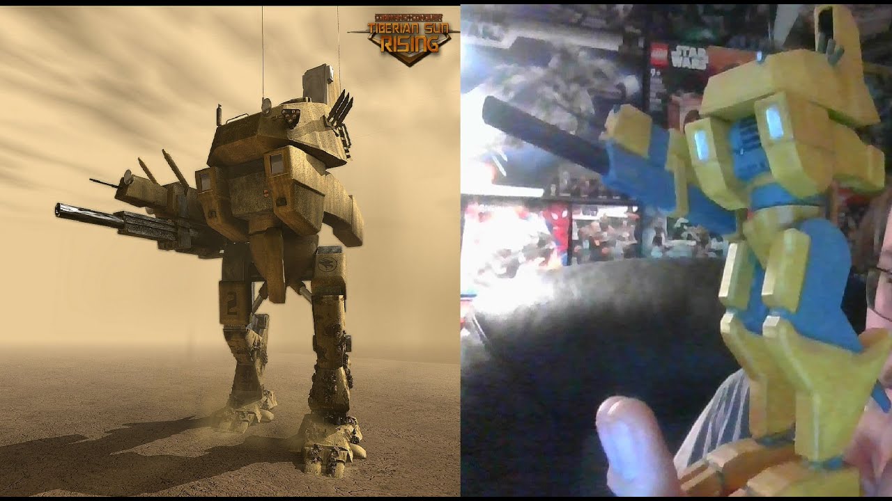 fury made GDI titan walker tank... still working on it - YouTube