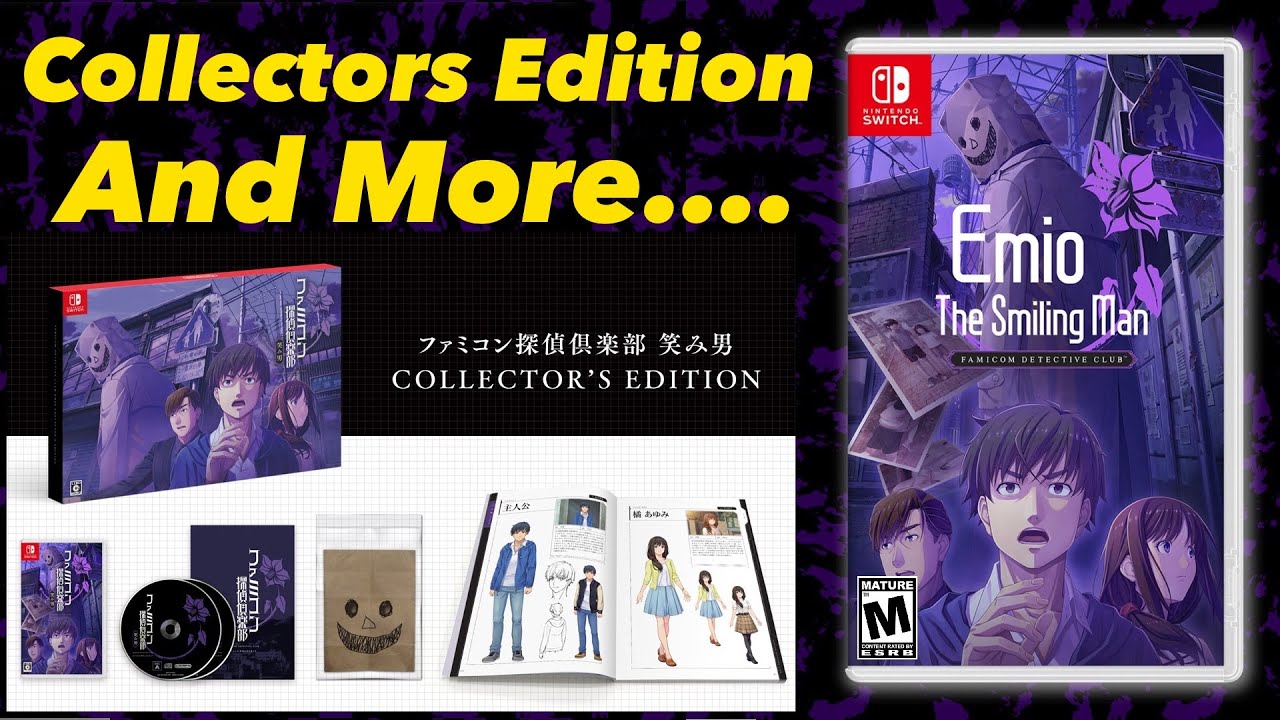 Collectors & Physical Edition CONFIRMED For Emio The Smiling Man 😊 ...