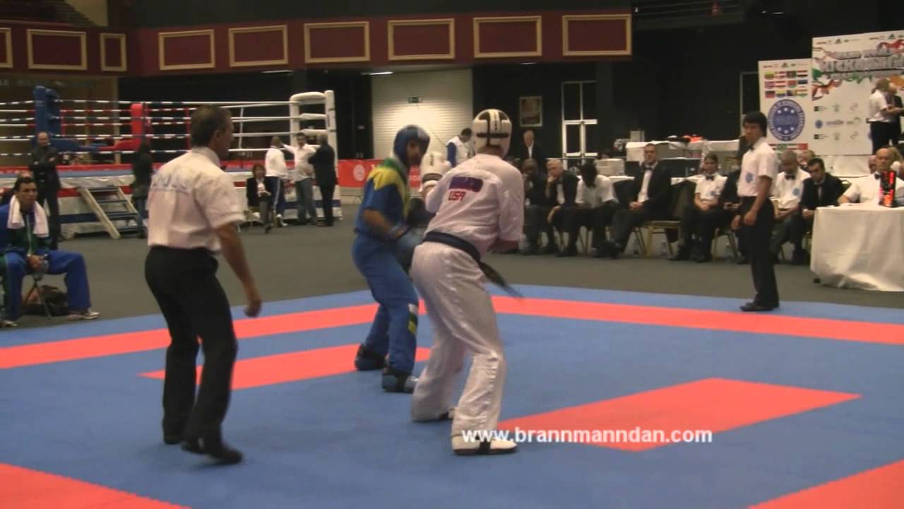 Altaceste Babtista Filho v Christopher Rappold -84kg WAKO Vets Final ...