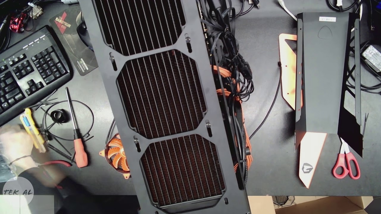 Cougar Conquer Rebuild (cable management) (RGB) (Top View) - YouTube