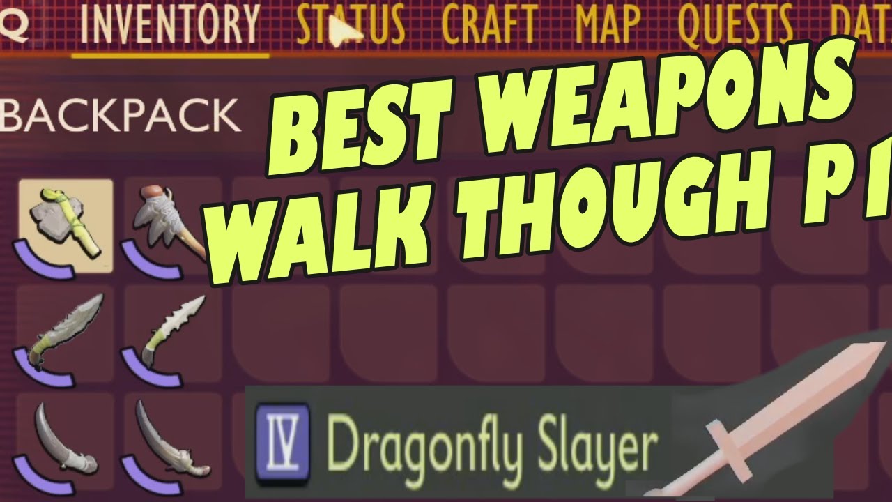Grounded Update 4.3 THE BEST WALKTHOUGH OF THE WEAPONS ADDED TO ...