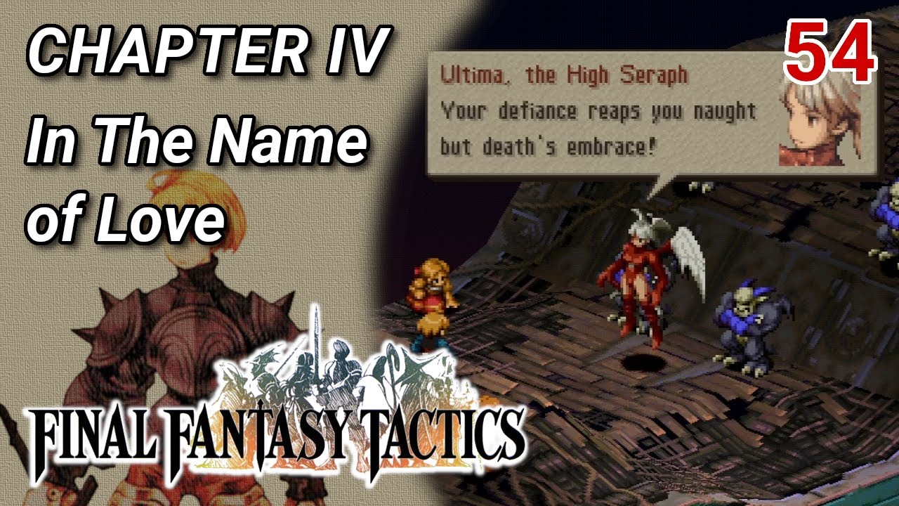 Pt54 Final Fantasy Tactics Altima Final Battle - YouTube