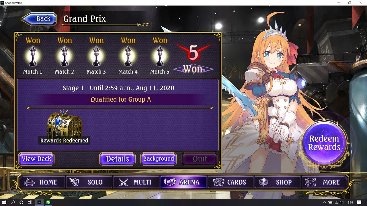 #14 Shadowverse - FOH Rotation GP Code Geass with Evolve Swordcraft ...