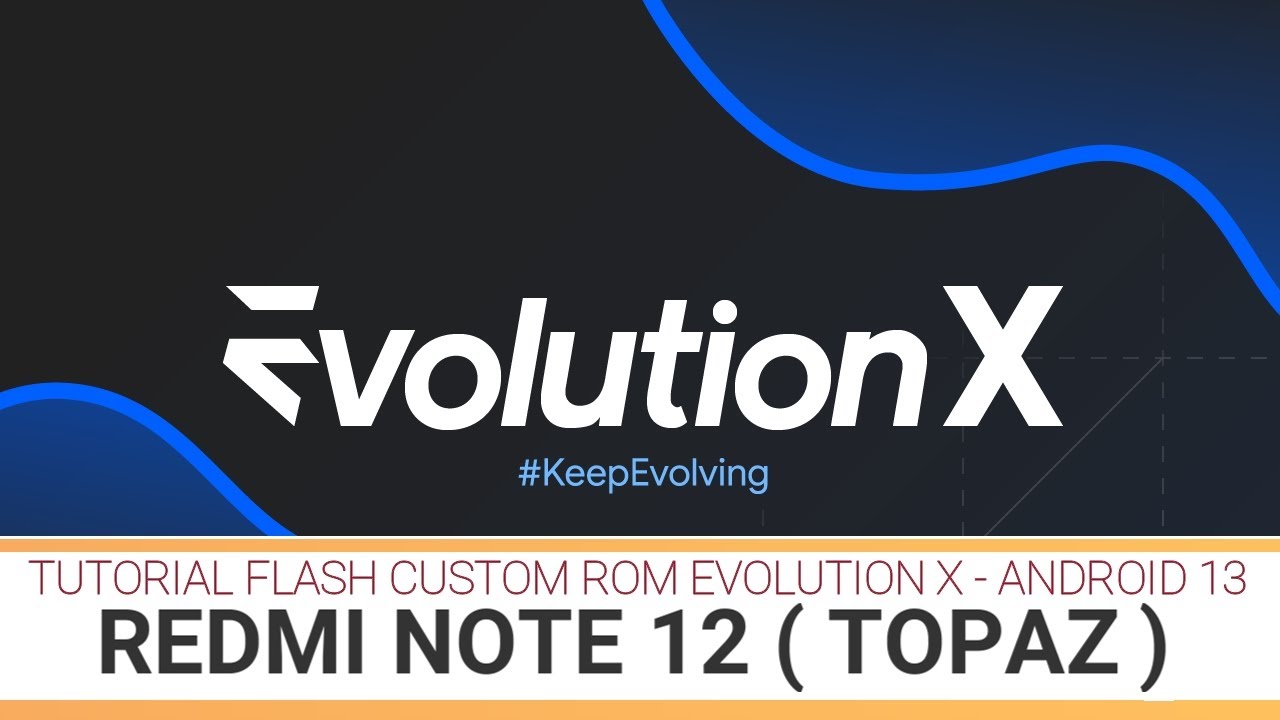 TUTORIAL FLASH CUSTOM ROM REDMI NOTE 12 ( TOPAZ ) - FROM MIUI TO ...