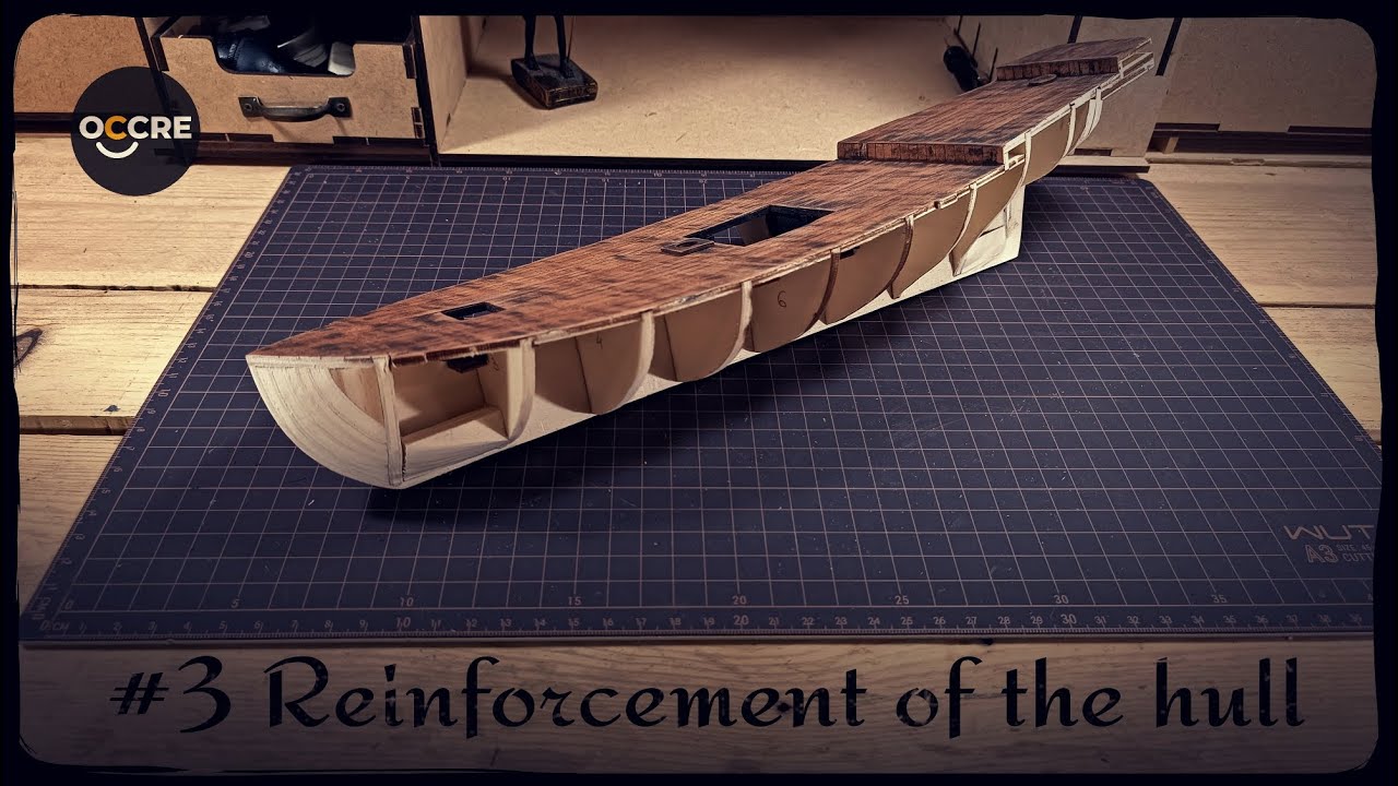 San Juan #3 Reinforcement of the hull - YouTube