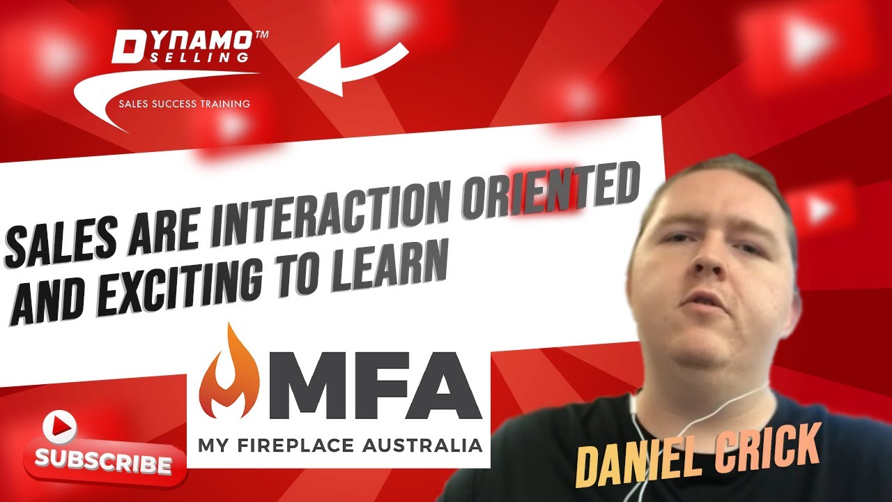 Daniel Crick Shares His Dynamo Selling Sales Training Experience - YouTube