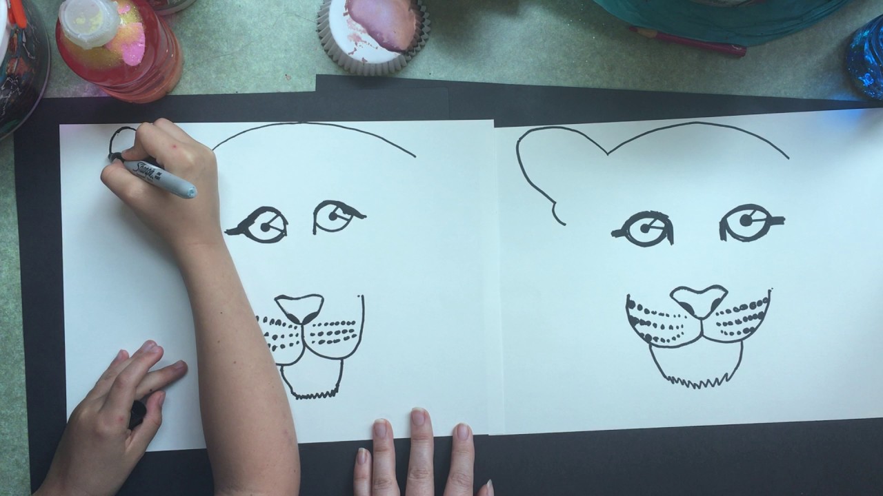 Tiger Draw Along - YouTube