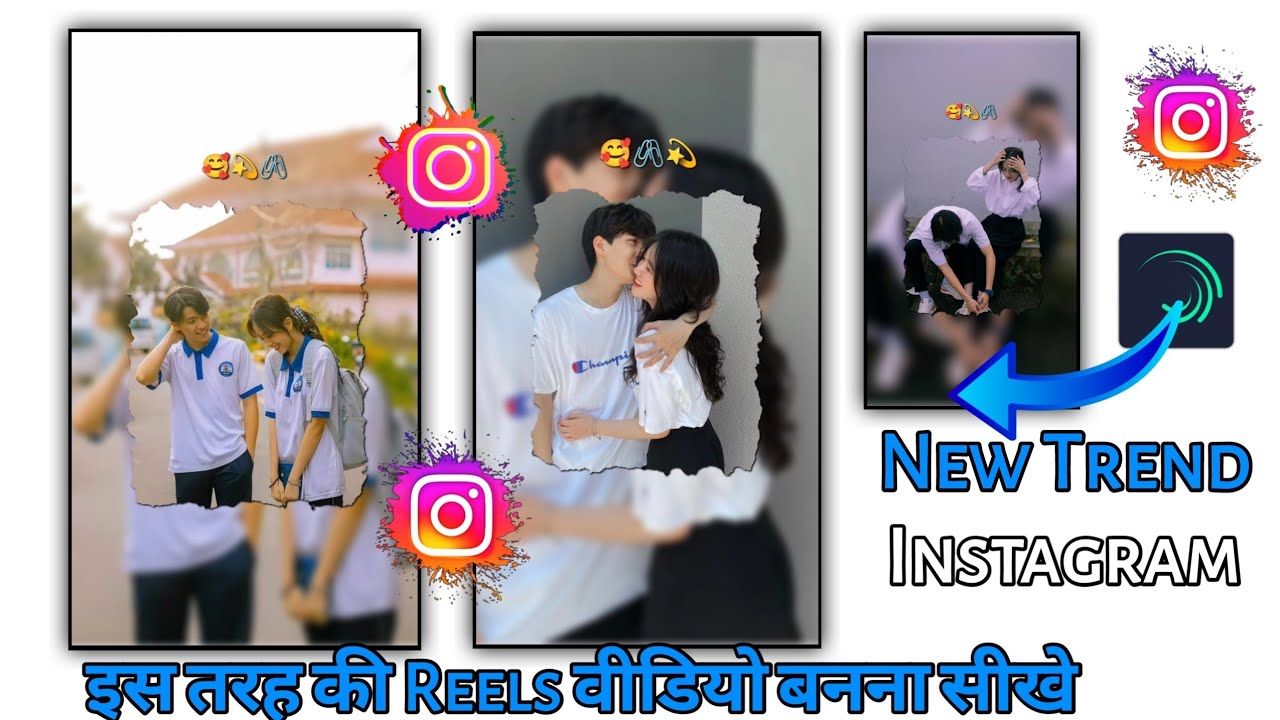 New Trend Moving Photo Video Editing || Instagram Trending Reels ...