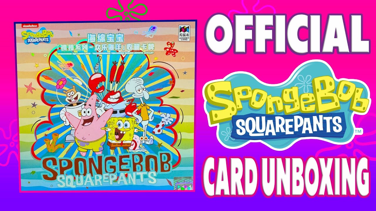 NEW 2024 OFFICIAL SPONGEBOB SQUAREPANTS Treasure Series Trading Card ...