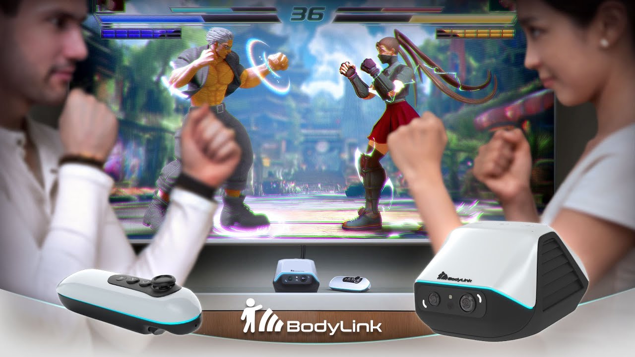 BodyLink unleashes motion games on your TV! - YouTube