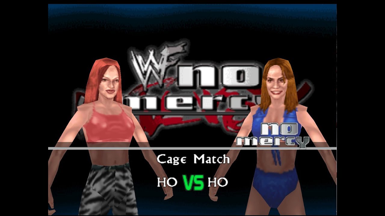 WWF No Mercy Vanilla Matches - CAGE MATCH - Ho vs Ho (REQUEST) - YouTube