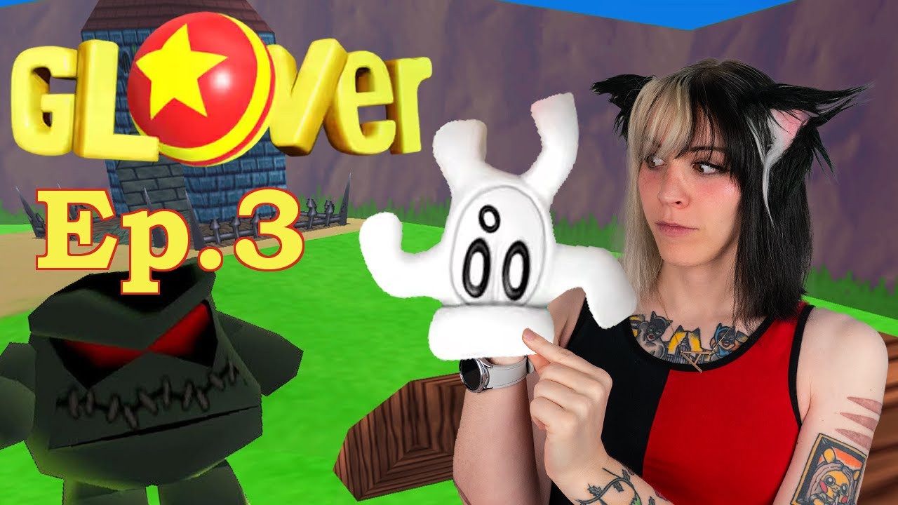 Glover 100% Playthrough - Episode 3: Atlantis 3 & Boss - YouTube