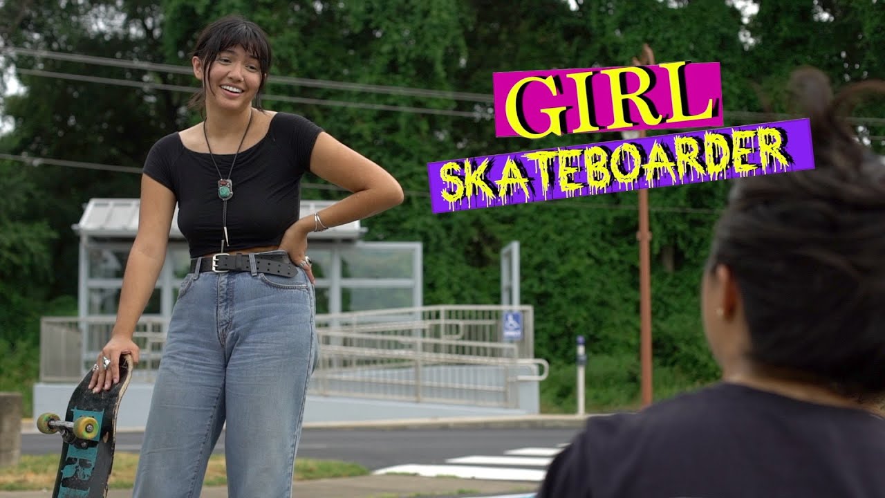 Girl Skateboarder First Year Skating Interview - YouTube