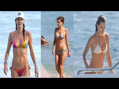 Alessandra Ambrosio Bikini Style - 2016