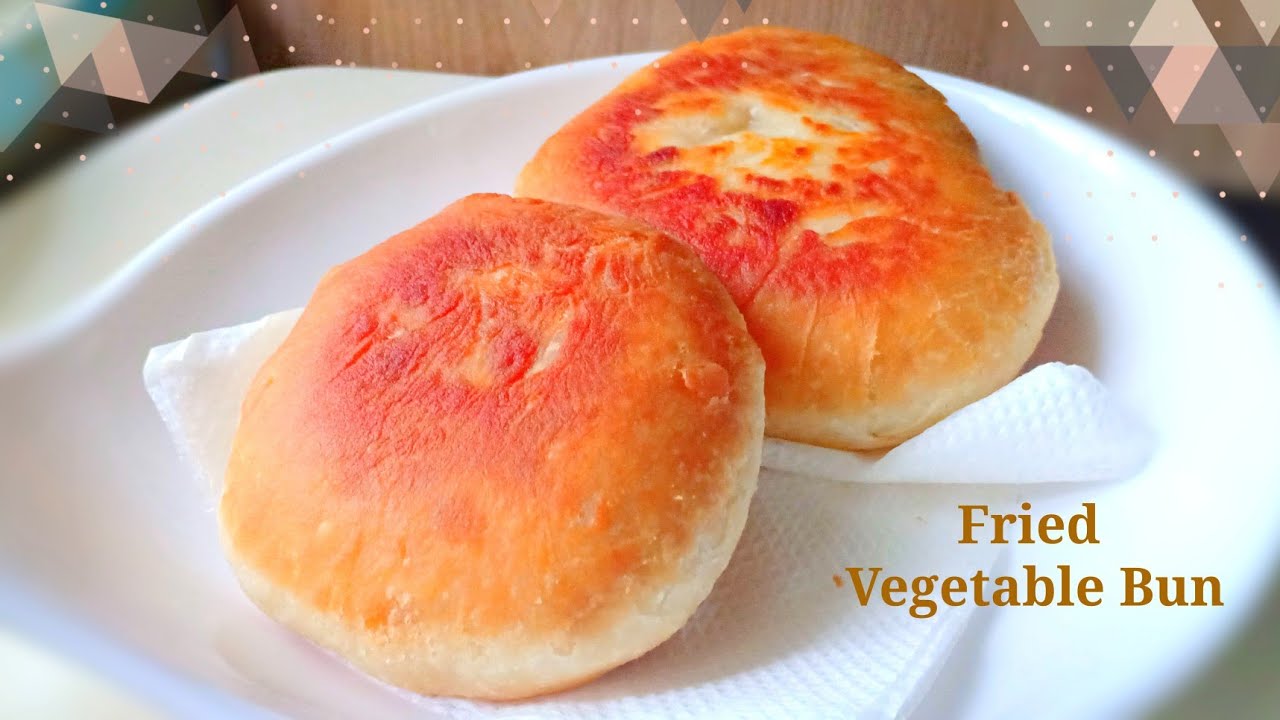 Fried Bun Recipe | Vegetable Bun Recipe | Eggless veg Bun Recipe ...