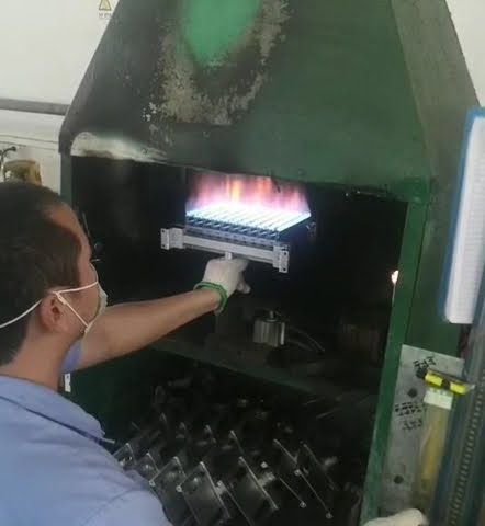 Api Burner Boiler Stainless - YouTube
