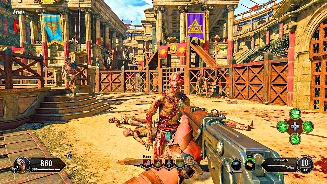 BLACK OPS 4 ZOMBIES: IX GAMEPLAY! (NO COMMENTARY) - YouTube