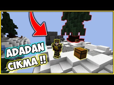 ADADAN HİÇ ÇIKMADAN OYUN KAZANMA CHALLANGE !! - MİNECRAFT SKYWARS