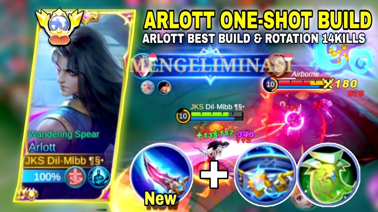 ARLOTT PERFECT GAMEPLAY AND BEST BUILD IN NEW SEASON 30 !! TUTORIAL ...